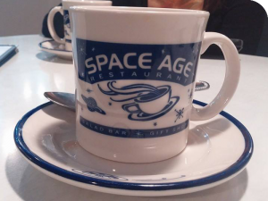 Space Age Restaurant Signage | Creative Harvest