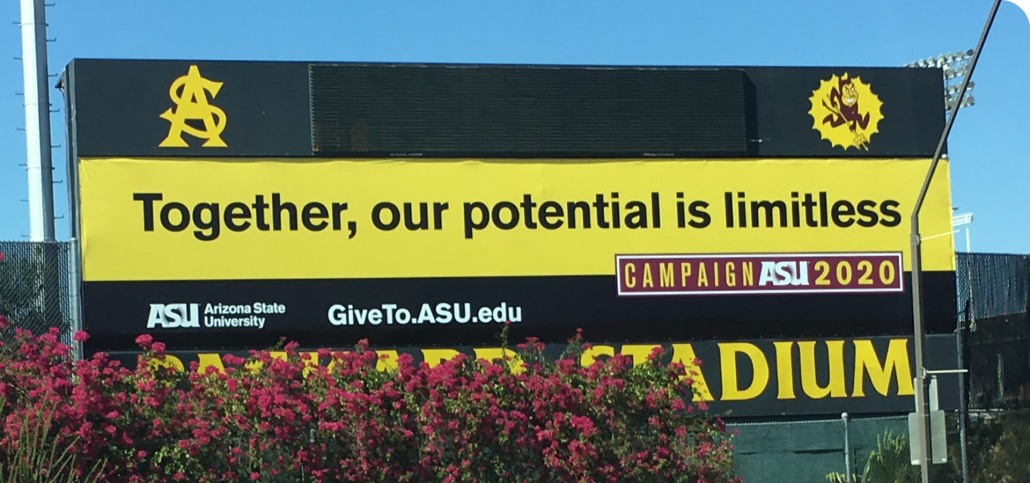 ASU Billboard | Creative Harvest